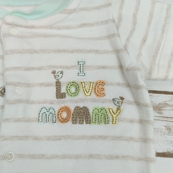 BabiesRUs | One Pieces | Babies R Us Striped I Love Mommy Onesie | Poshmark